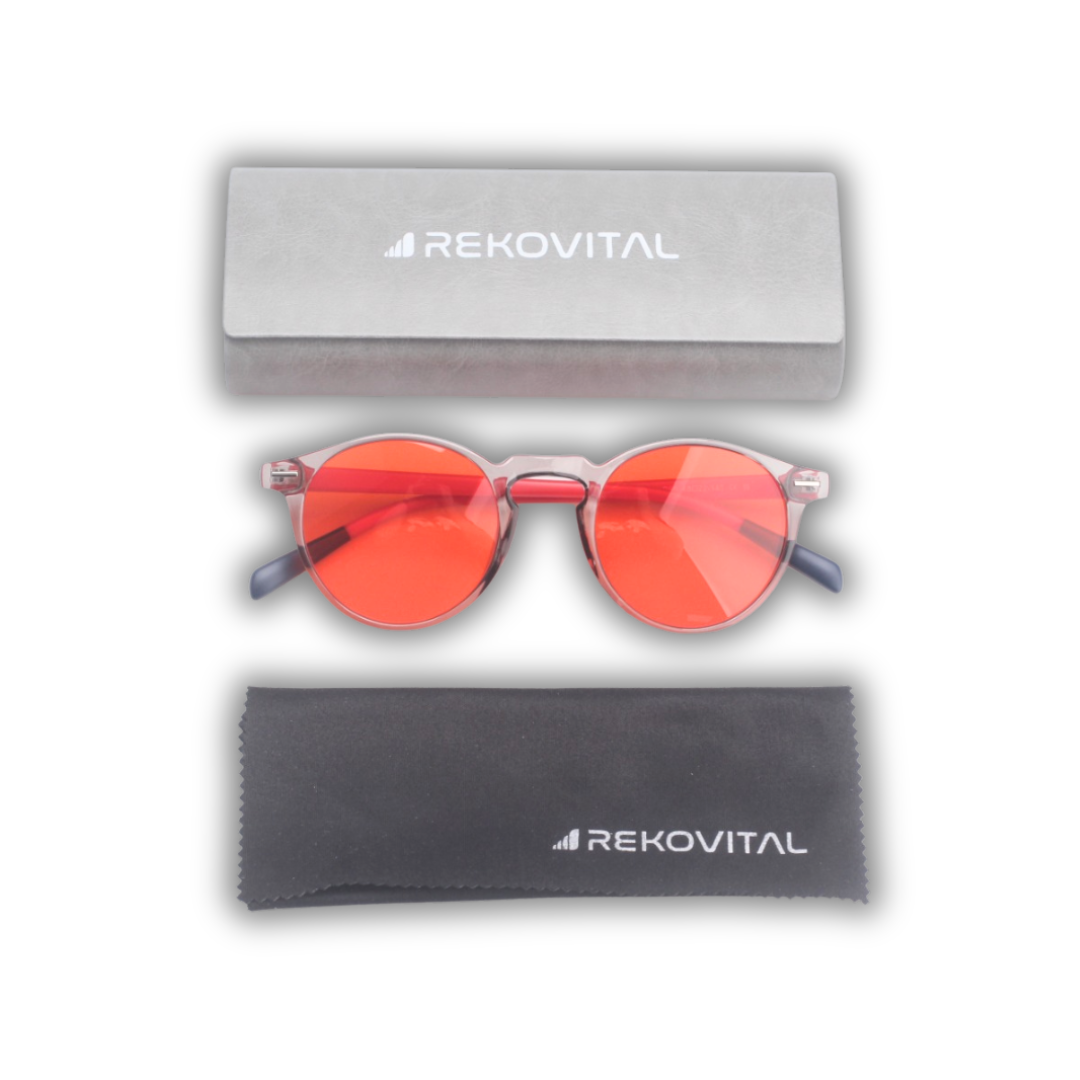 Gafas Luz Azul Crimson Night – Mejora tu sueño naturalmente – Fitness ...